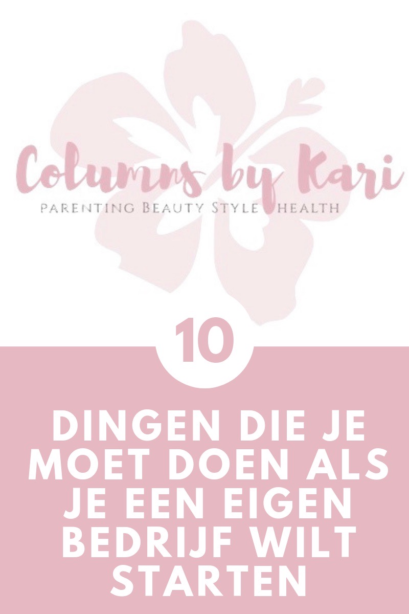 Een eigen bedrijf starten, hoe doe je dat? Achter de Schermen bij een Blog