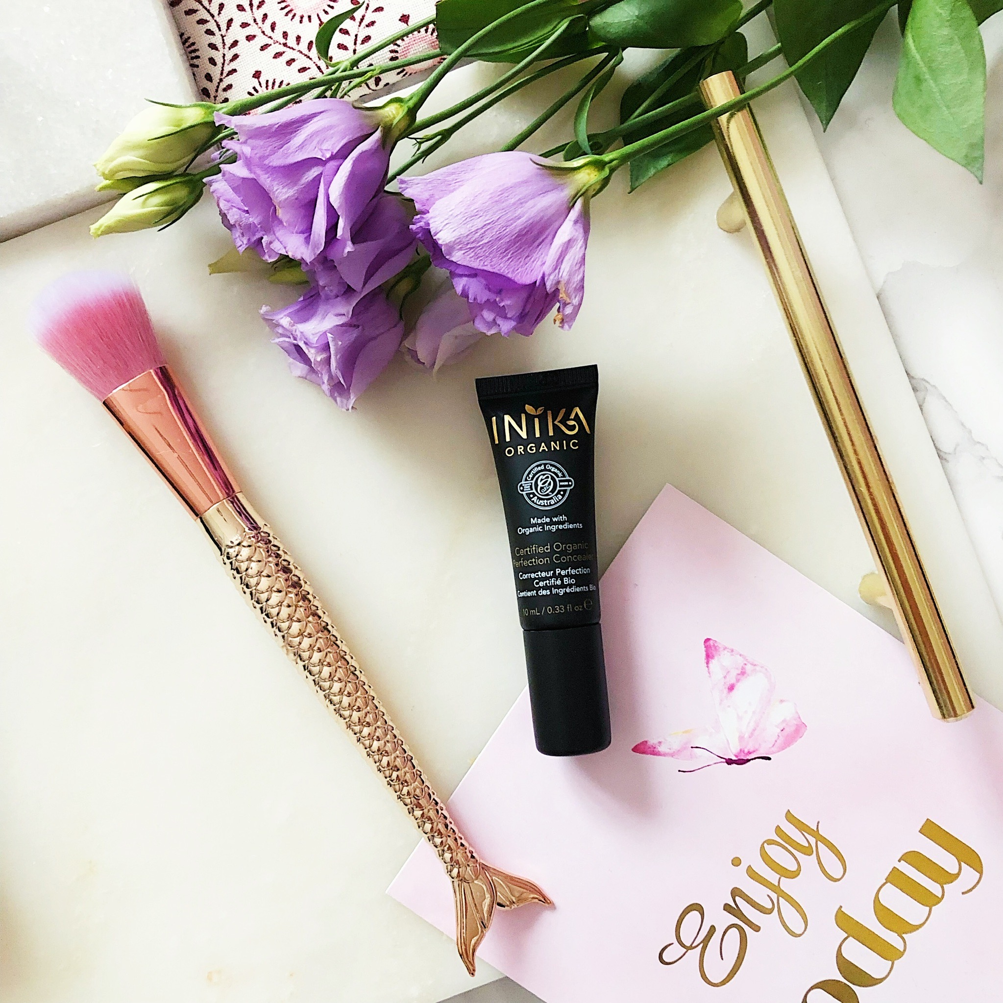 INIKA foundation review: vegan primer, foundation and concealer