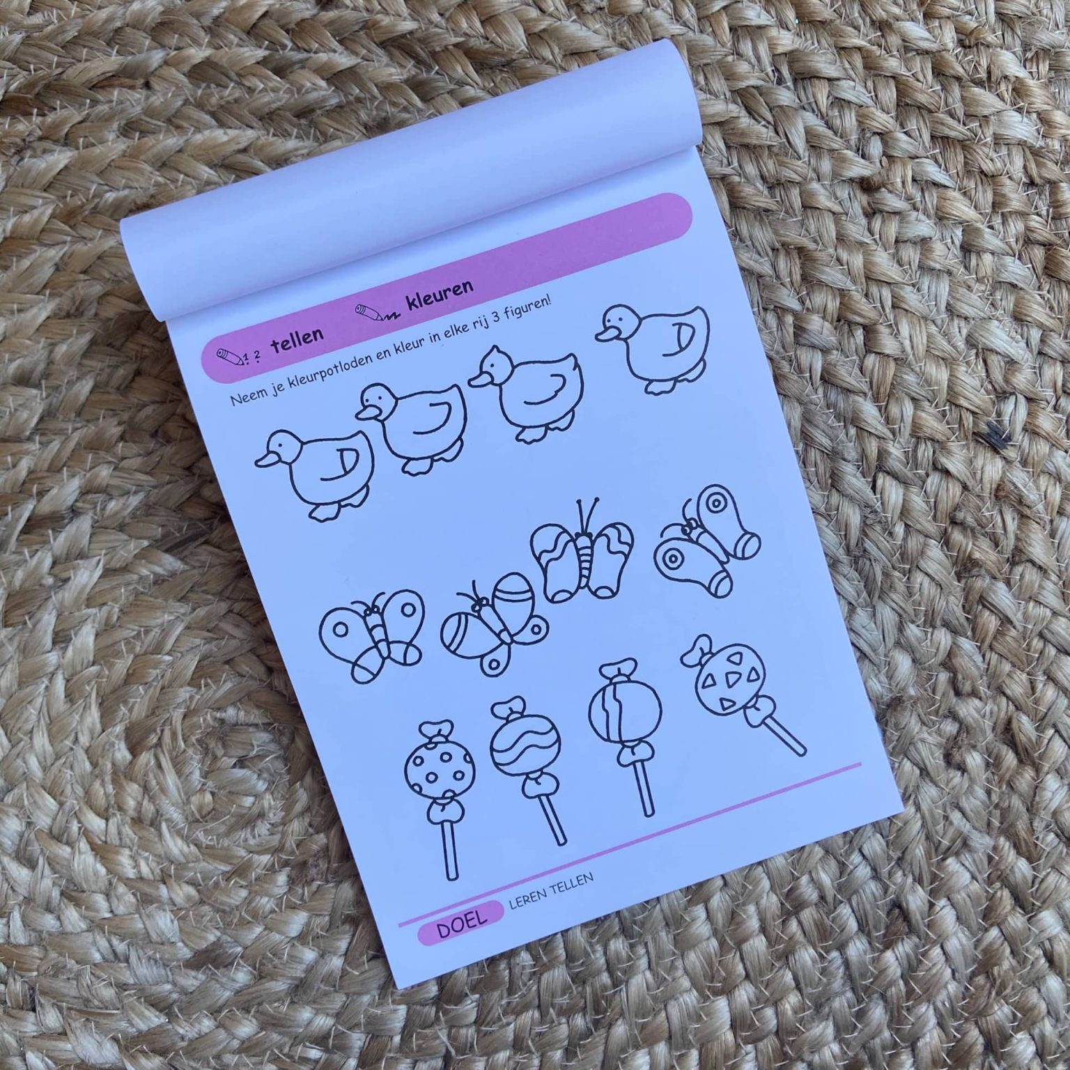 Leren tellen en rekenen en spelenderwijs getalbegrip opbouwen