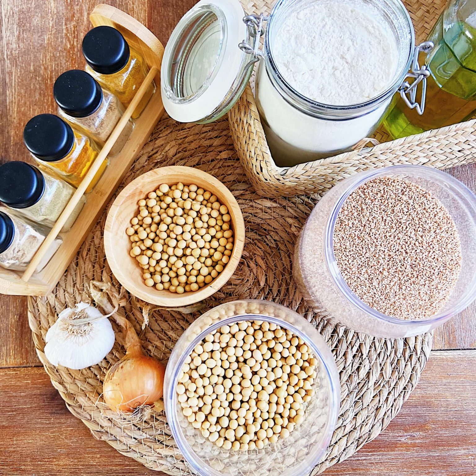 Zelf sojaburgers maken: veganistisch recept voor vleesvervangers