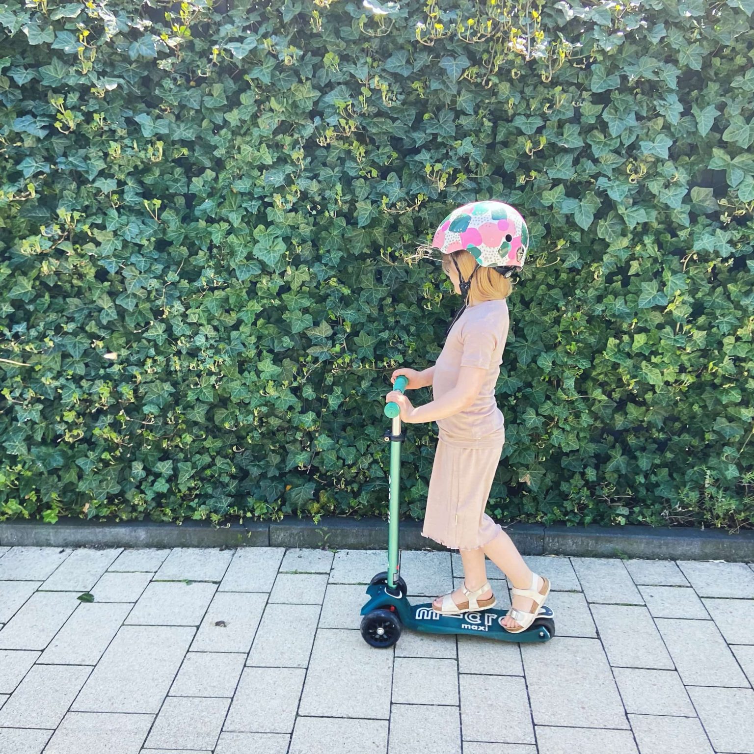 Eco step van Micro steps: gemaakt van gerecyclede visnetten