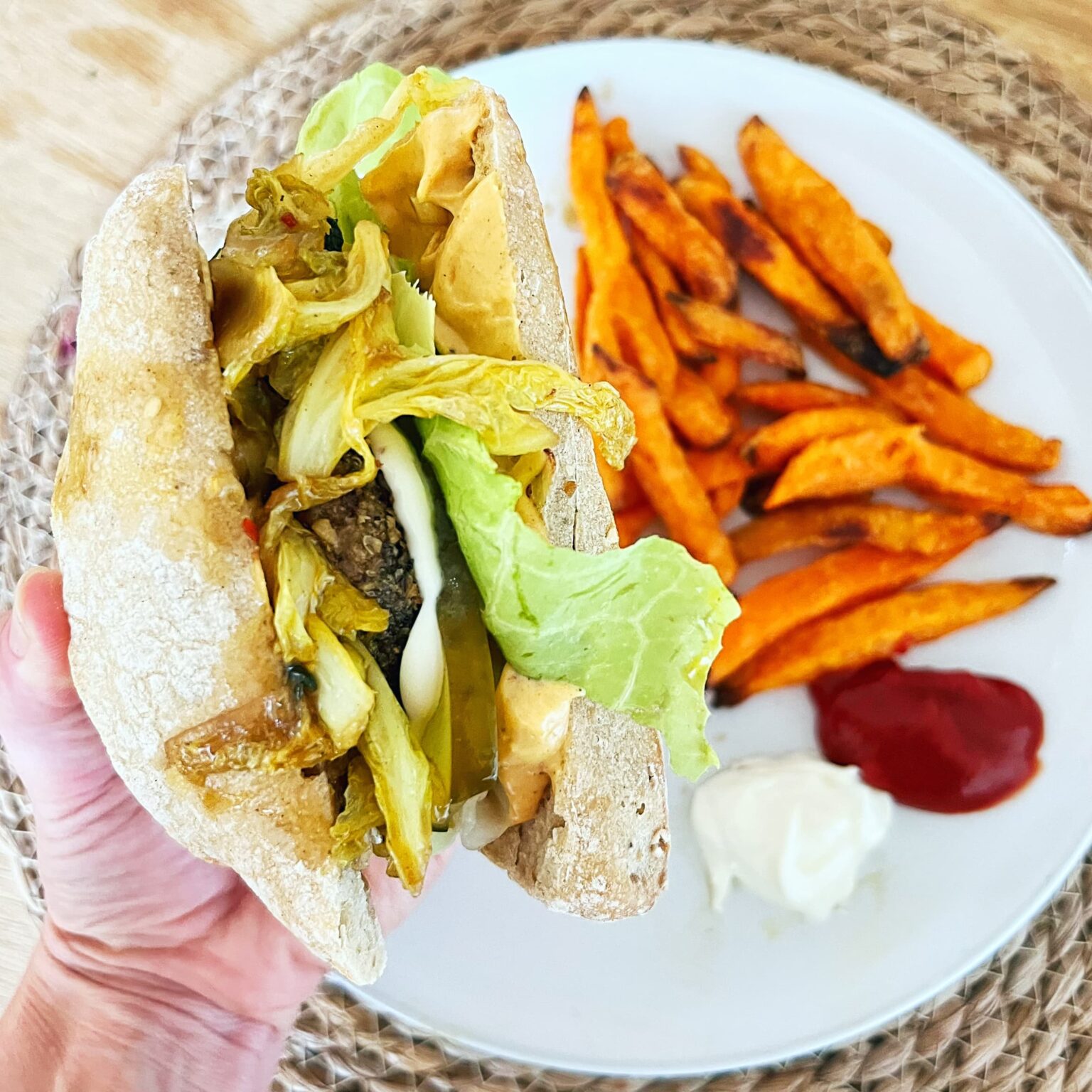 Lekkerste vegan burger OOIT! De groene mama burger!